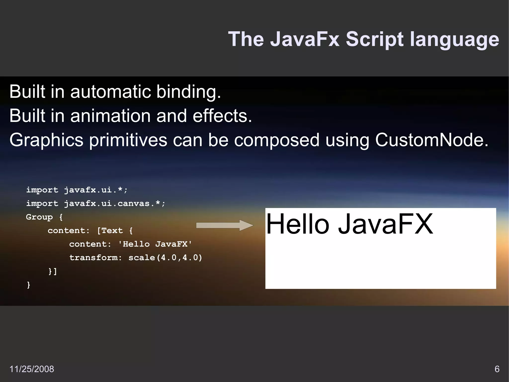 JavaFX Mix | ODP