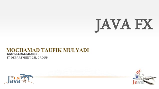 JavaFX Presentation | PPTX