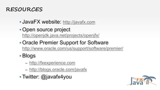 JavaFX Presentation | PPTX