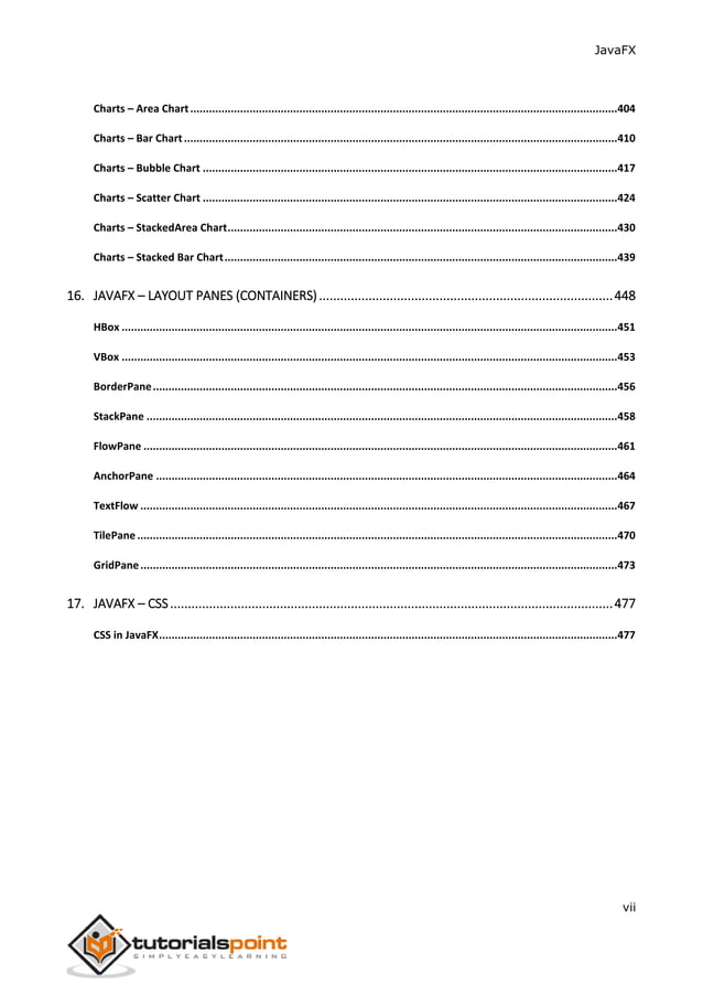 Javafx tutorial | PDF