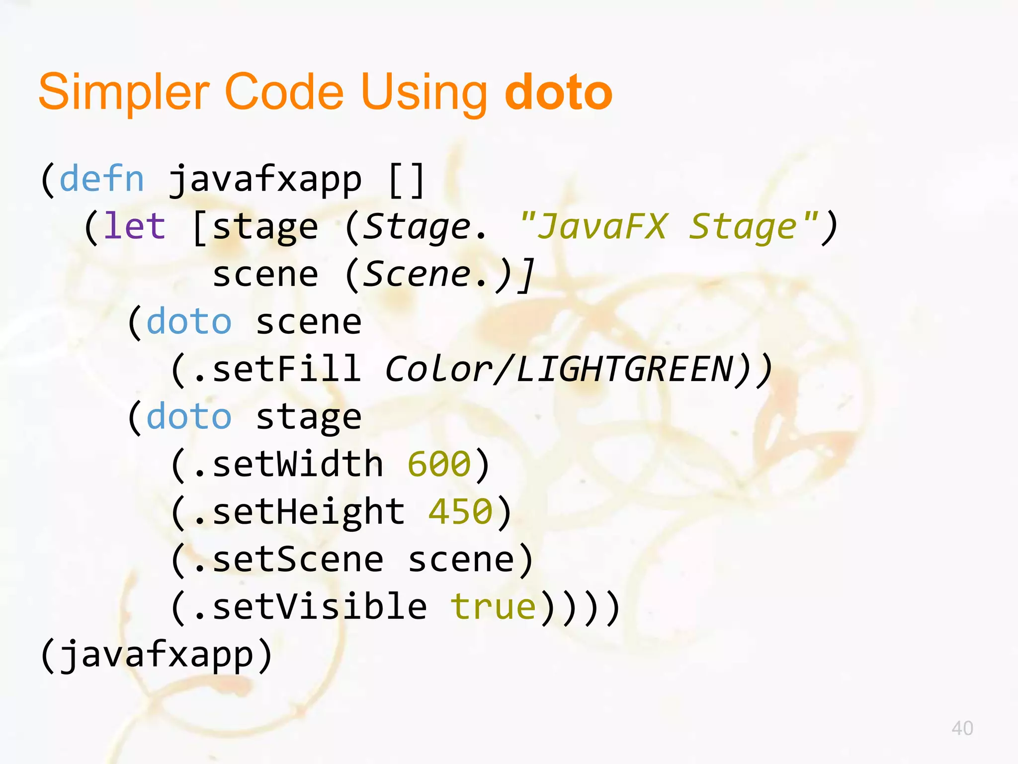 JavaFX Your Way - Devoxx Version | PPT JavaFX Your Way - Devoxx Version | PPT