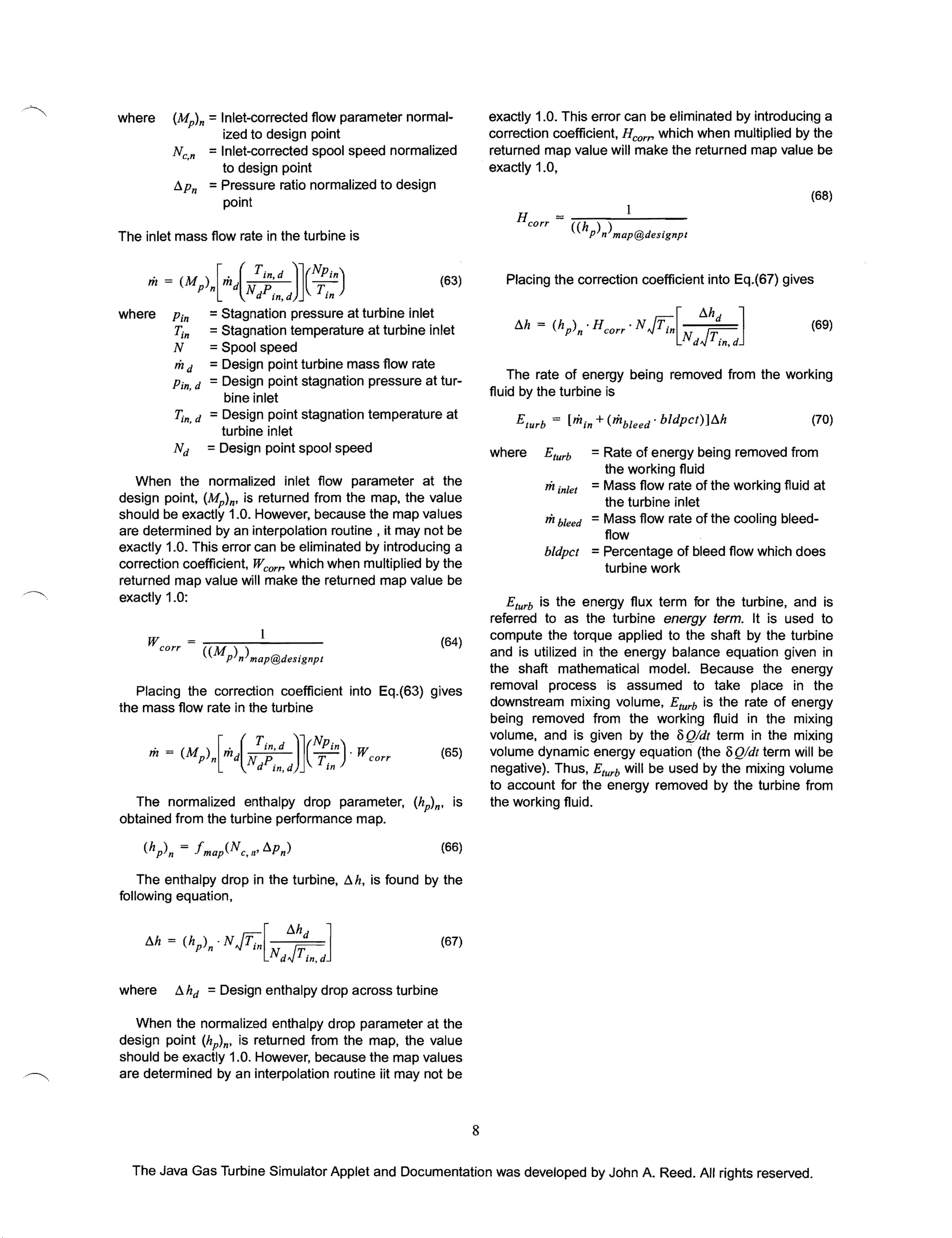 Java gas turbine simulator engine component mathematica models by john ...