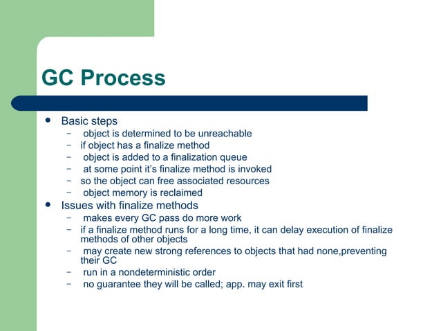 Java Garbage Collection(GC)- Study | PPT