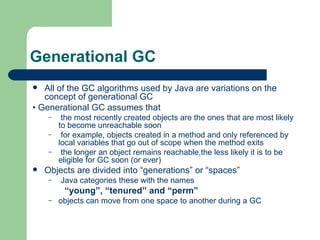 Java Garbage Collection(GC)- Study | PPT