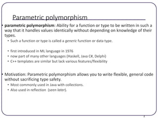 Java Generics.ppt | Programming Languages | Computing