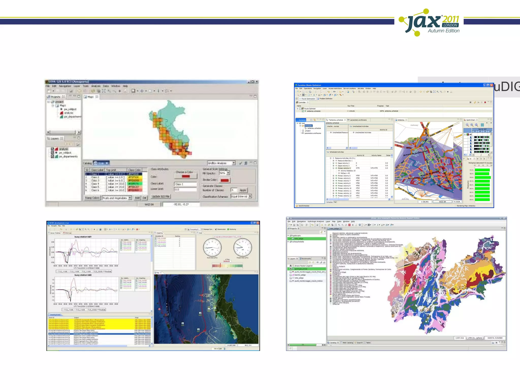 Mapping, GIS and geolocating data in Java @ JAX London | PPT