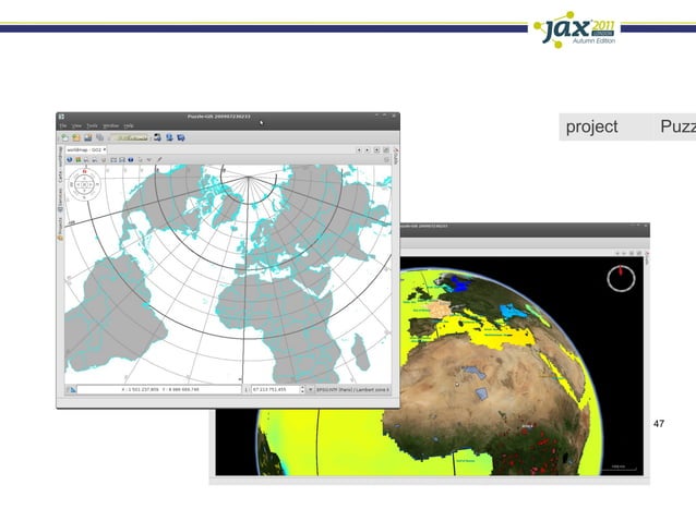 Mapping, GIS and geolocating data in Java @ JAX London | PPT