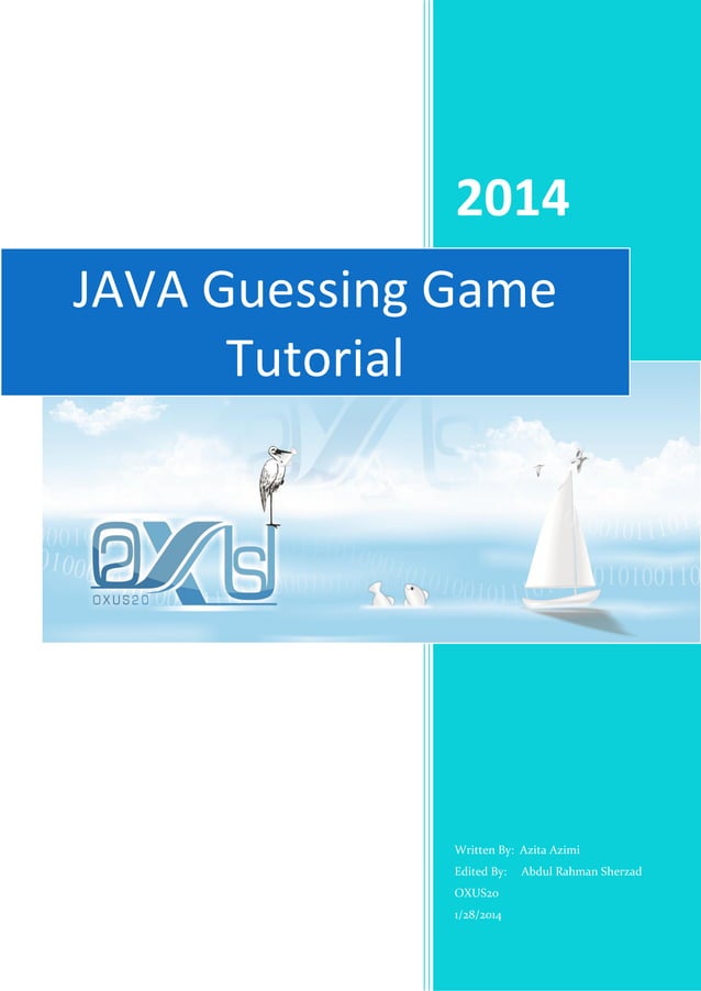 Java Guessing Game Number Tutorial | PDF