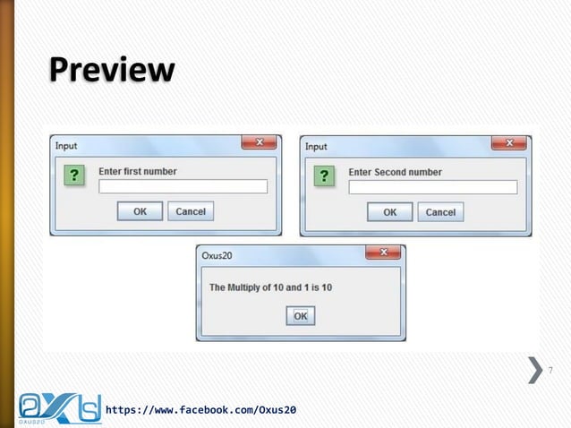 JAVA GUI PART I | PPT