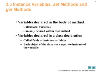 JavaHTP6e_03.ppt introduction to classes | PPT