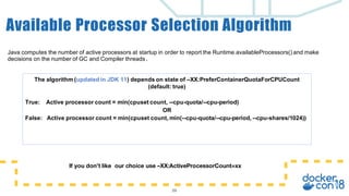 Java in a world of containers | PPT