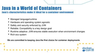 Java in a world of containers | PPT