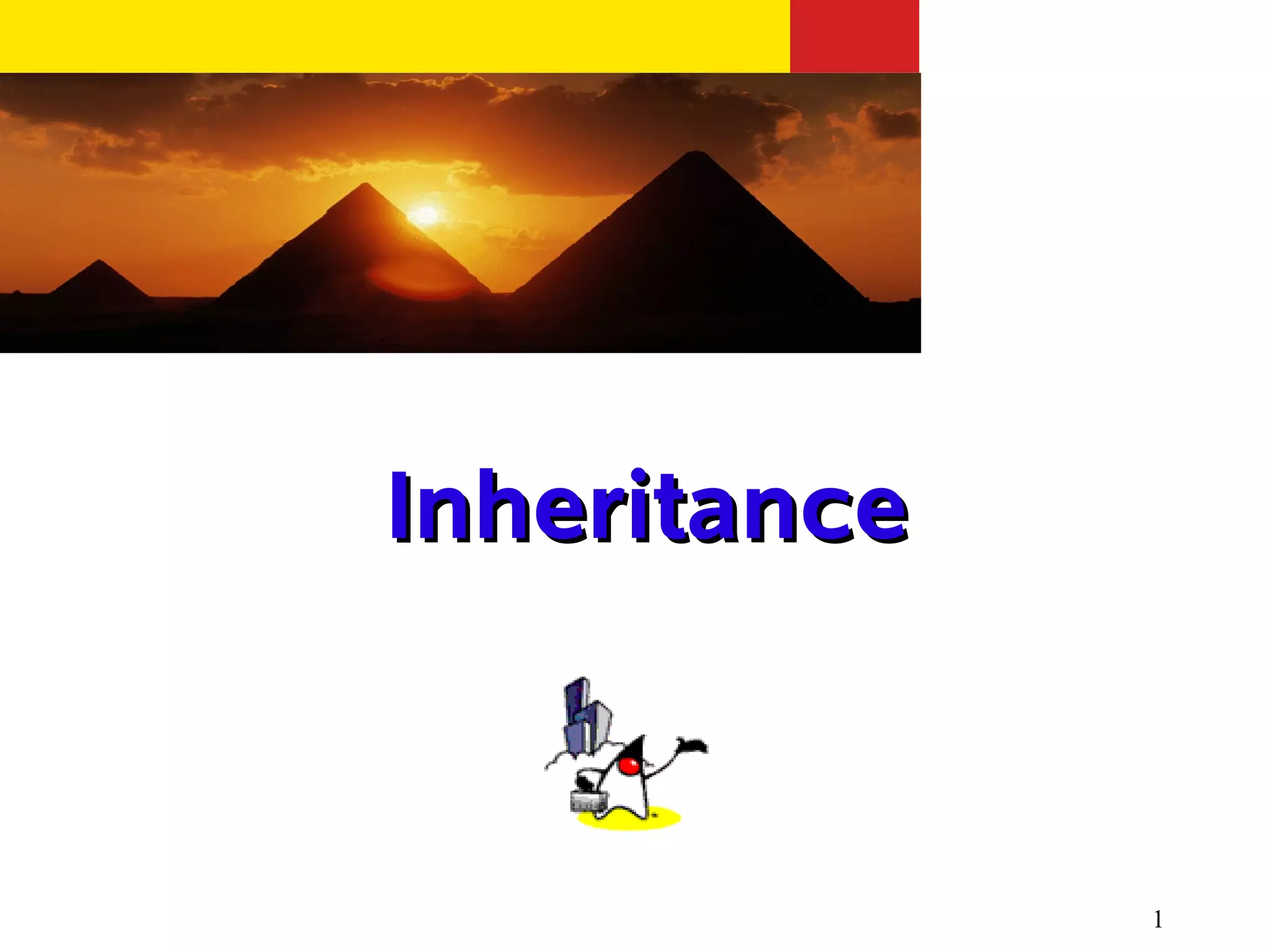 Java Inheritance Ppt