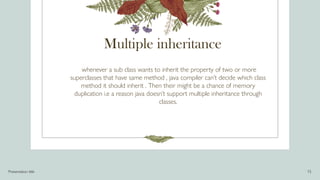 Java Inheritance.pdf of java in computer language | PDF