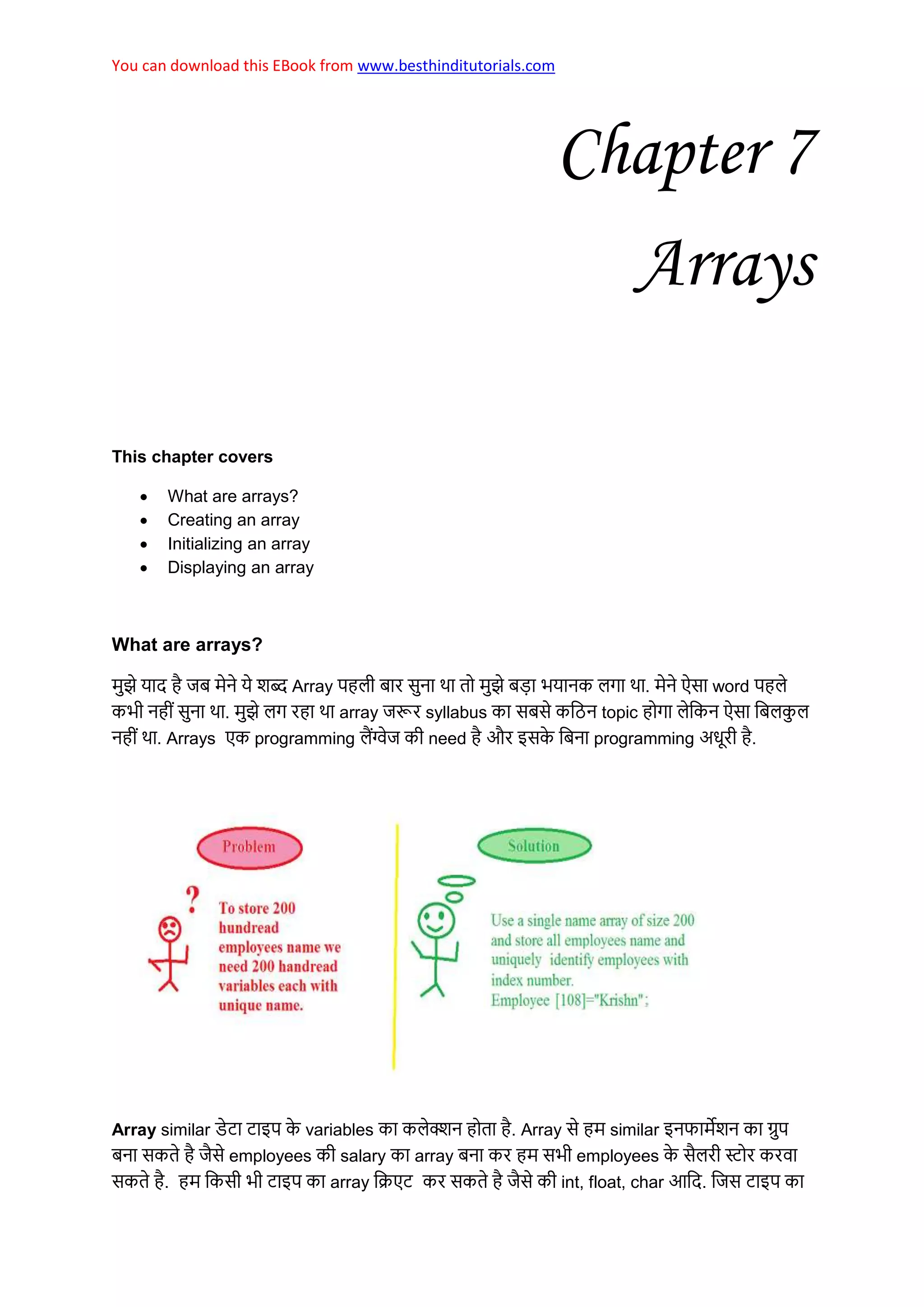 Learn java in hindi | PDF