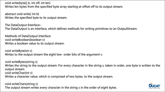 Java Input and Output | PPTX