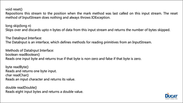 Java Input and Output | PPTX