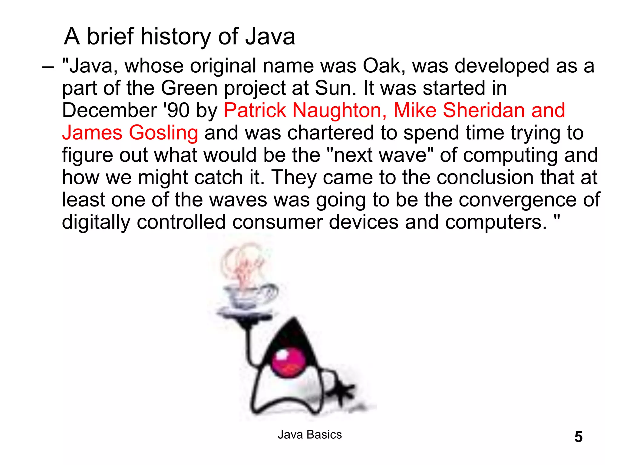 Java introduction | PPT