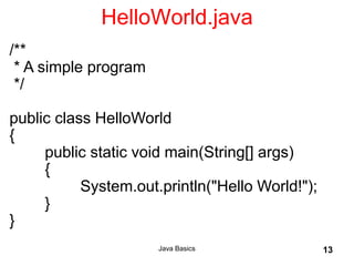Java introduction | PPT
