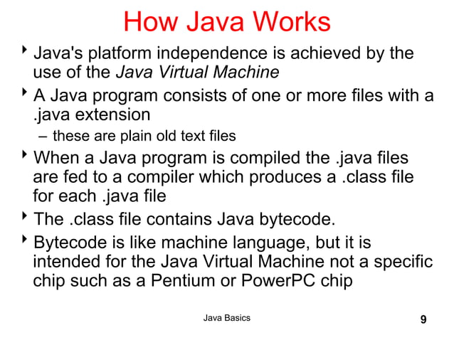 Java introduction | PPT