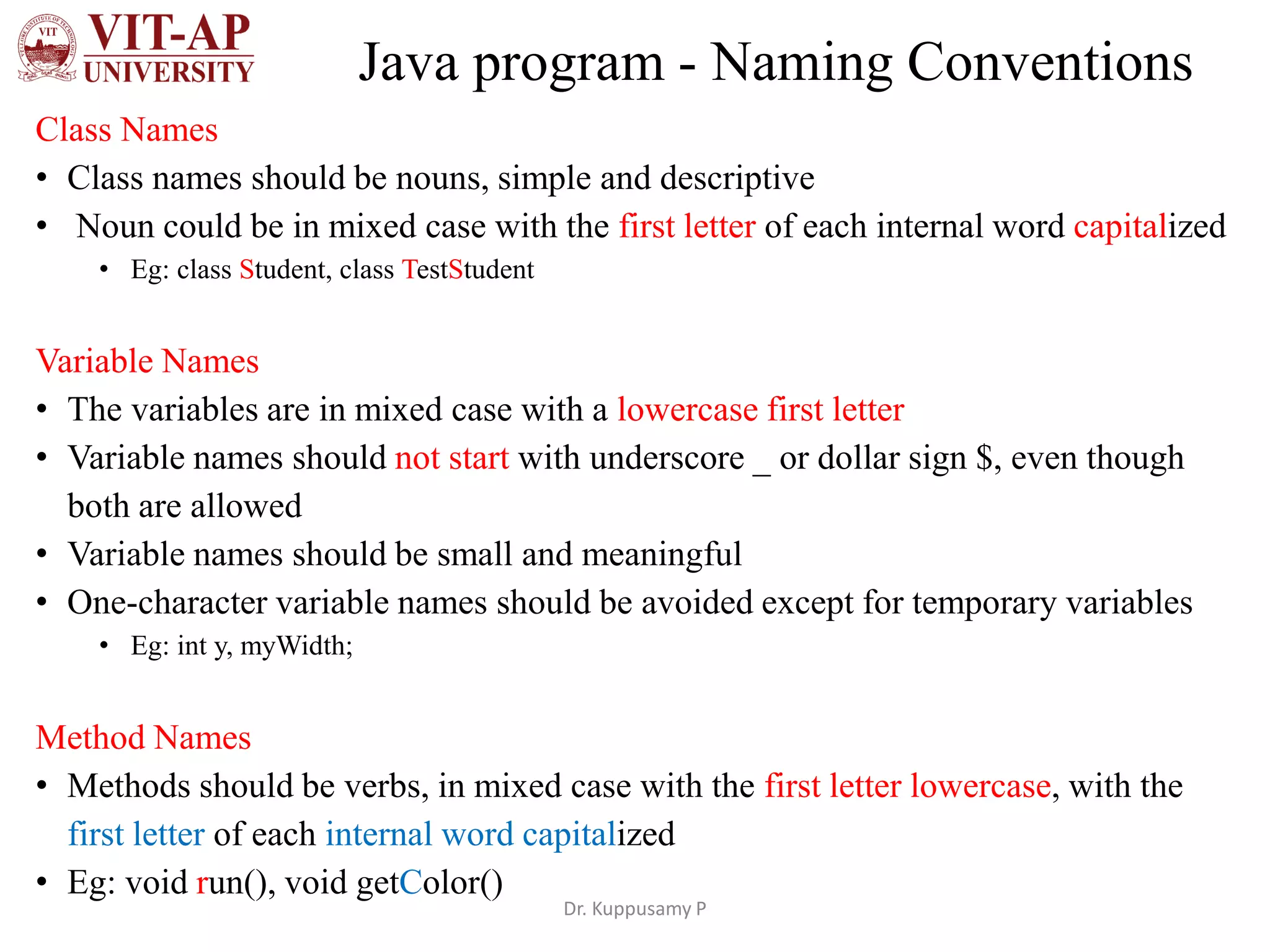 Java introduction | PPT