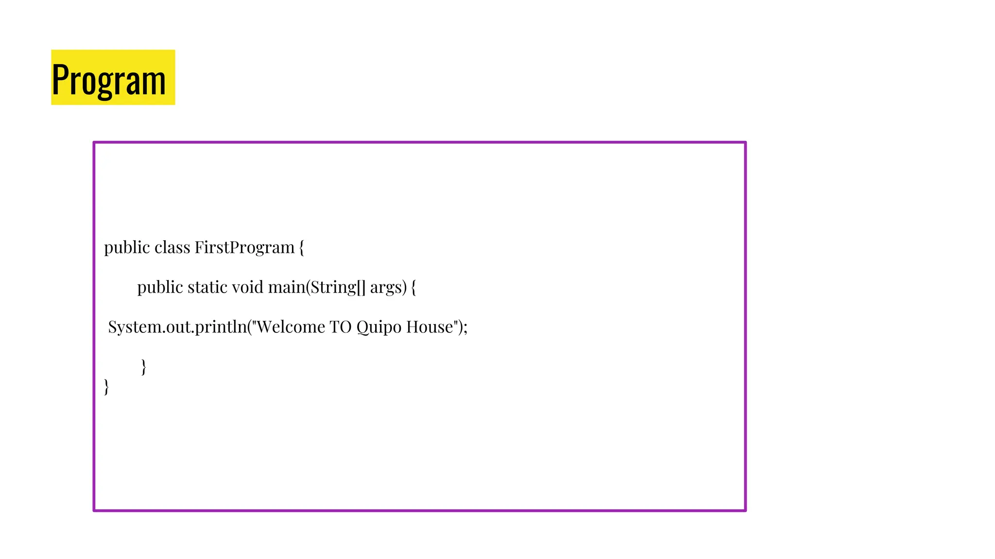 Java Introduction - Quipoin.pptx