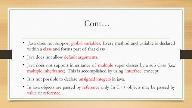 Java introduction by lara technologies | PPT