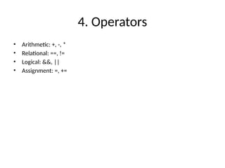 Java_Tokens_Detailed Explanation _Examples | PPTX