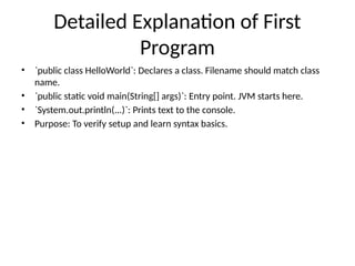 Java_Tokens_Detailed Explanation _Examples | PPTX