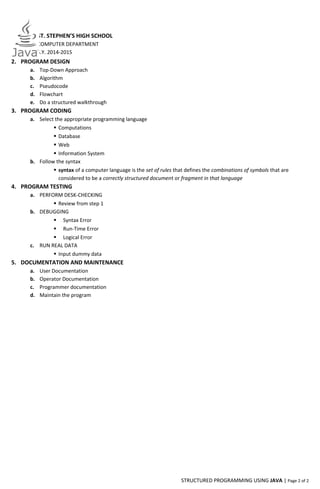 Java@intro to programming | PDF