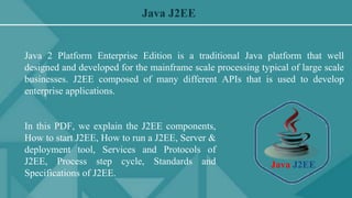 J2EE Standards, Specifications and Process | PDF