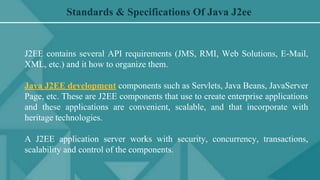 J2EE Standards, Specifications and Process | PDF