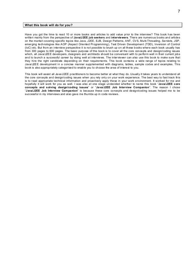 Java j2 ee job interview companion k.arulkumaran