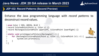 Java News: JDK 20 March 2023 release features | PPT