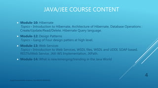 Java JEE training | PPT