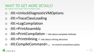 Java Jit. Compilation and optimization by Andrey Kovalenko | PPTX