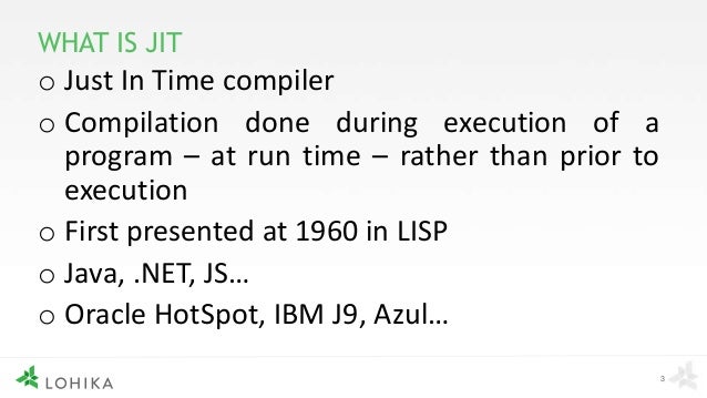 Java Jit Compilation And Optimization By Andrey Kovalenko