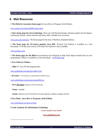 Java lab1 manual | PDF