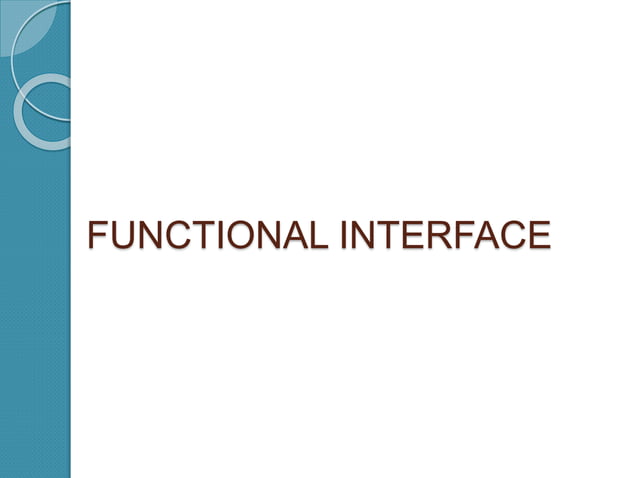 Java Lambda Expressionspptx Programming Languages Computing