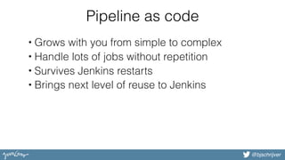 JavaLand 2017 - Pipeline as code | PDF | Programming Languages | Computing