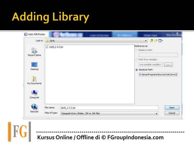 Modul Kelas Programming : Java Library | PPT