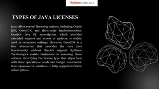 Understanding Java License Cost for Your Business | PDF