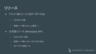 Java で LINE BOT 作った話 | PPT