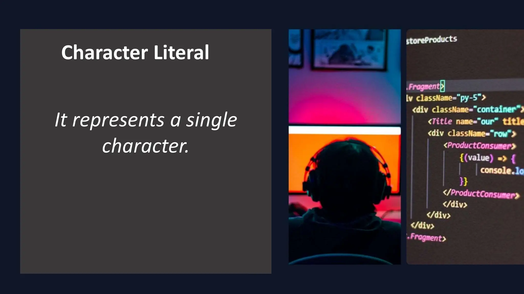 JAVA LITERALS Programming and PPT.pptx