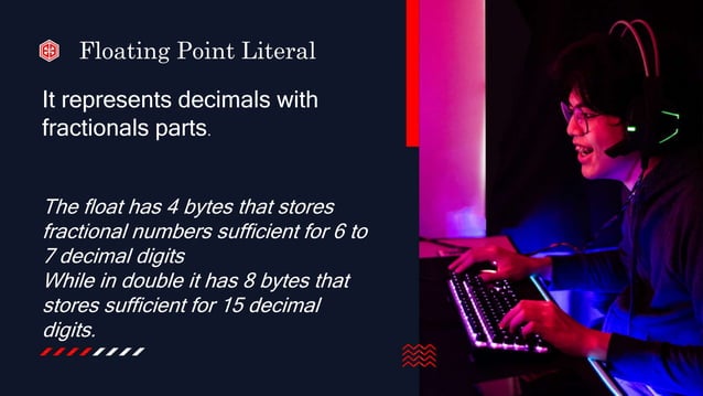 Java Literals Programming And Pptpptx Computing Technology And Computing