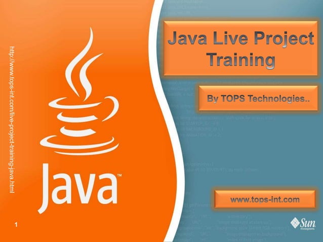 Java live project training | PPT