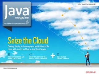 JAVA Magazine Sep-Oct 2013 | PPT