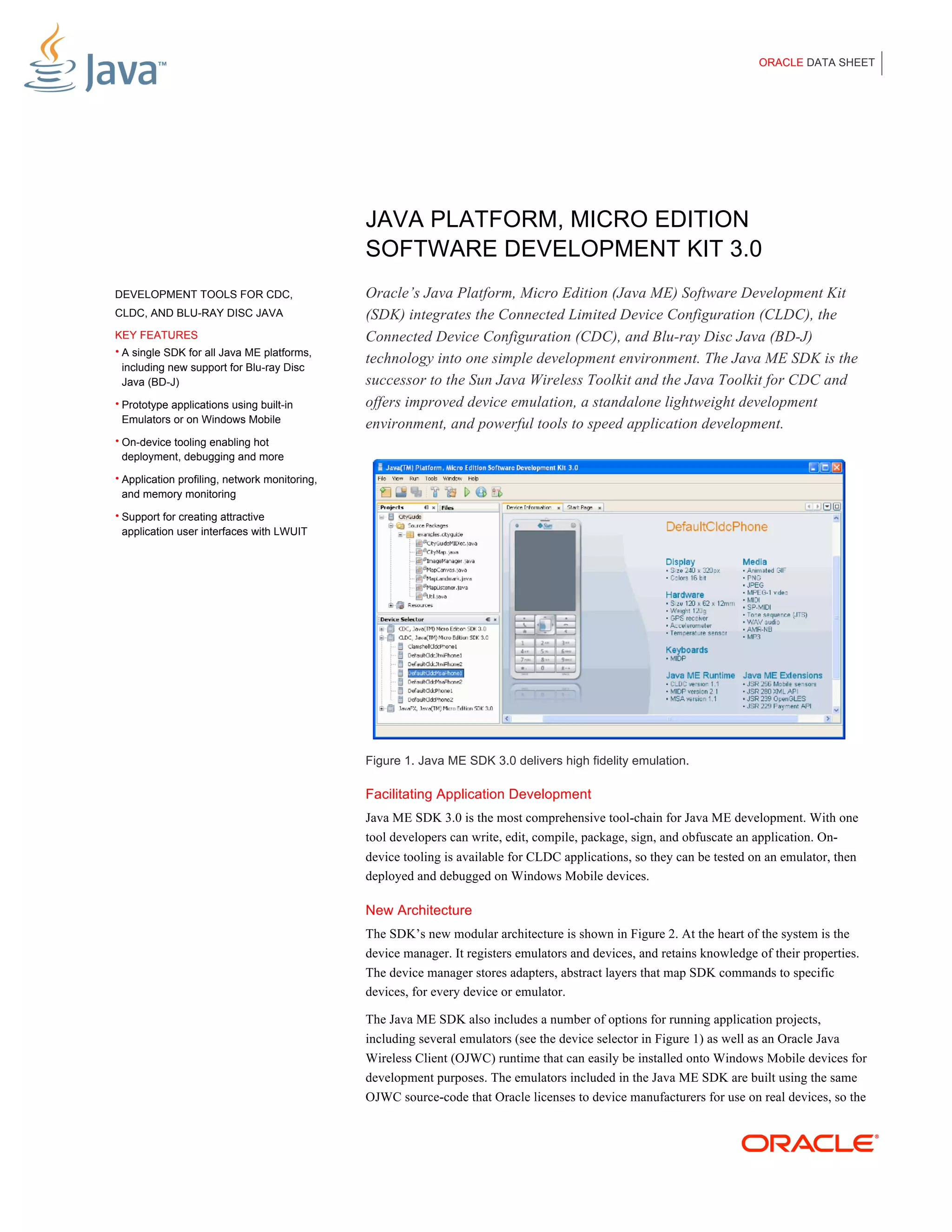 Javame sdk-datasheet-167819 | PDF