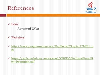 Java media framework | PPT