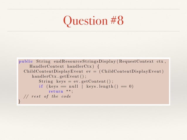 Core Java - Quiz Questions - Bug Hunt | PDF | Programming Languages ...